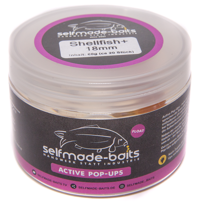 Shellfish+ Pop-Ups 18mm (Inhalt: ca. 20 Stück), 9,00