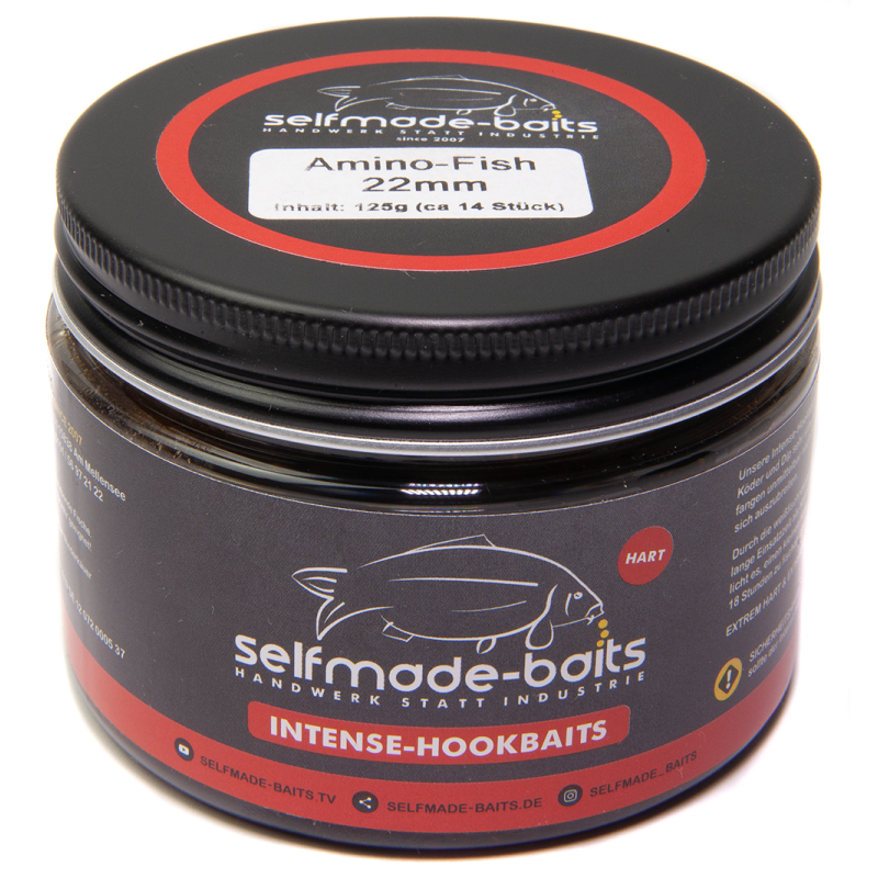 Amino-Fish 22mm Rund Intense-Hookbaits (Inhalt: ca. 14 Stück), 9,00